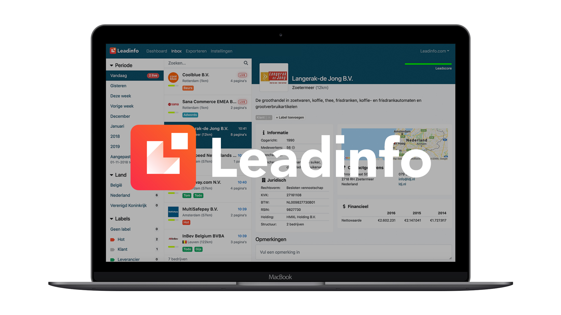Partnership: Herken zakelijke bezoekers met Leadinfo | FleX Webdiensten